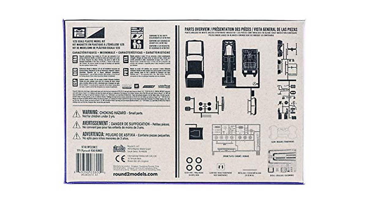 Build the 1974 Plymouth Road Runner Model Car Kit | MPC Scale Replica