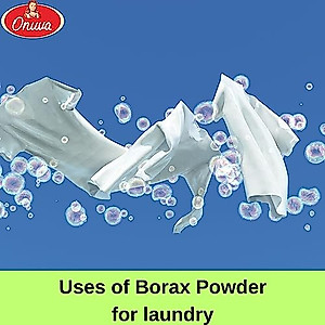 Borax Powder by Onuva, 2LB (907gr),Laundry Booster,Multipurpose Cleaner (Unscented)