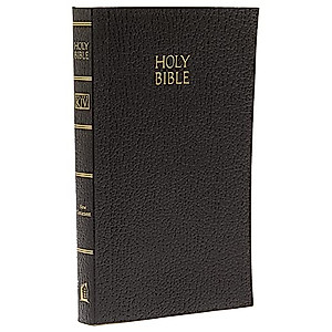 KJV, Vest Pocket New Testament, Softcover, Black, Red Letter: Holy Bible, King James Version