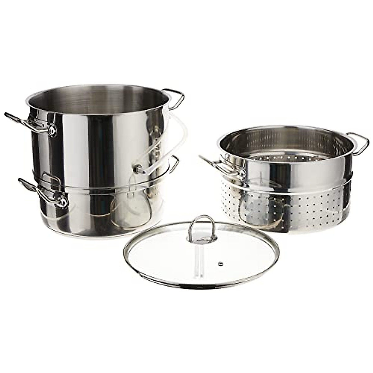 Norpro 619 Stainless Steel Steamer/Juicer, One Size, without Canning Kit