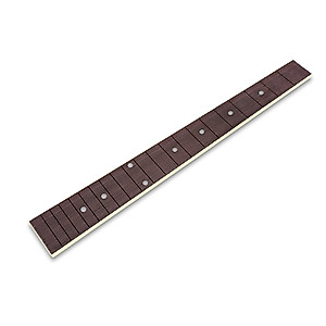 Guitar Neck, Rosewood Fretboard Replacement for 41 Inch 20 Frets Acoustic Guitar Guitar Fretboard Replacement