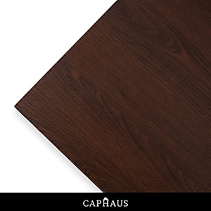 CAPHAUS Lift Top Coffee Table w/Storage, Storage Coffee Table w/Lift Top for Living Room, Rising Tabletop Coffee Table w/Hidden Compartment, Coffee Table w/Bottom Open Shelf, 41" Espresso