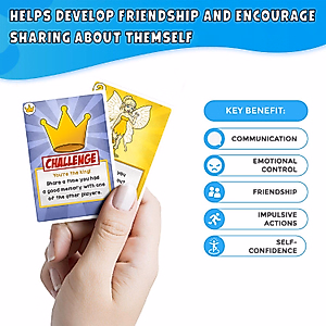 Together Land Therapy Game for Kids - Play Therapy Cards Develop Social Skills - Group Therapy Games for Teens Anger Management Toys - Counselors social skills activities for kids with Autism and ADHD