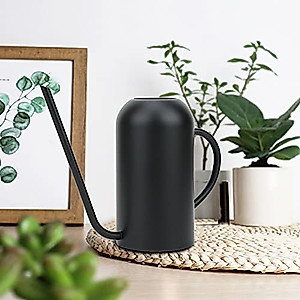 Indoor Watering Can for House Bonsai Plants Garden Flower Long Spout 50 oz 1.5L 1/3 Gallon Small Modern Translucent Green,Watering Can, Watering can Watering can Indoor Plants Small Watering can