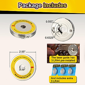 Miter Saw Laser Guide, Miter Saw Laser Attachment for Miter and Portable Saw