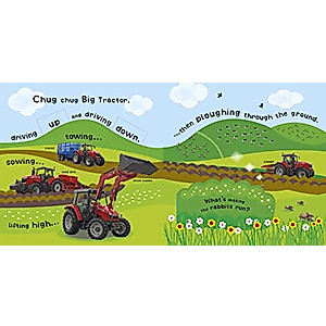 Chug, Chug Tractor: Lots of Sounds and Loads of Flaps! (Super Noisy Books)