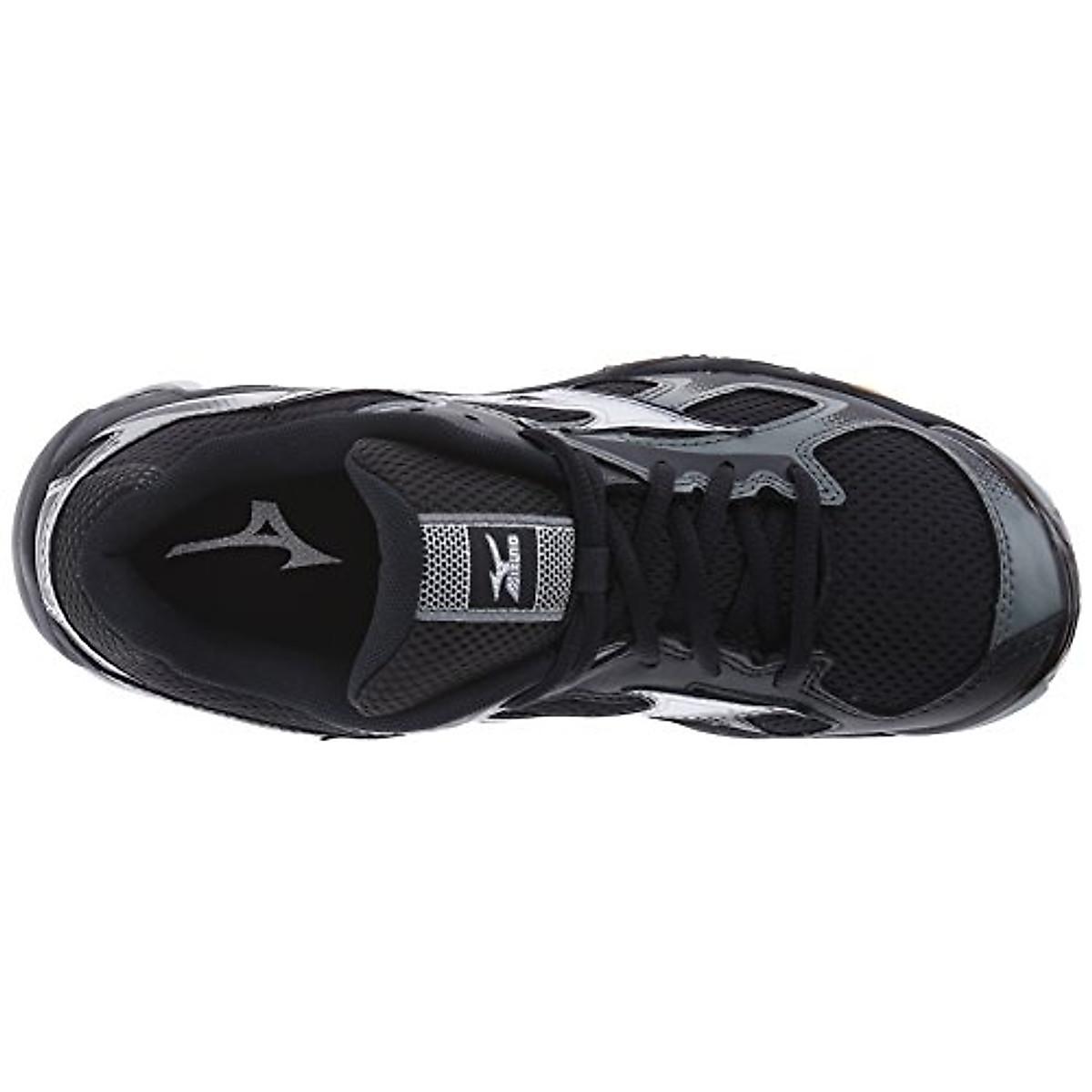 Mizuno Women's Wave Bolt 5-W Volleyball Shoe, Black/Silver, 6