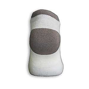 Wrightsock Unisex Run Luxe Single Layer Tab Socks, Titanium, X-Large