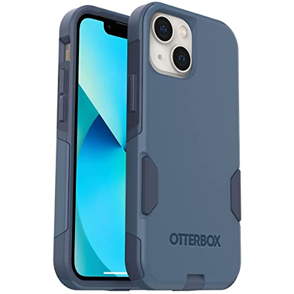 OtterBox Commuter Slim Case for iPhone 13 Mini and iPhone 12 Mini (Mini Version ONLY) Non-Retail Packaging - Rock Skip Blue