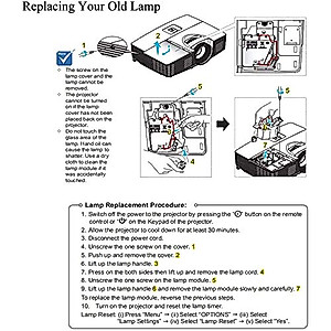 SW-LAMP BL-FP240E / SP.78V01GC01 Replacement Lamp Bulb with Housing for OPTOMA UHD60 UHD65 UHD50 UHD550X UHD51 UHD51A UHD51ALV UHD51ALVe UHD350X UHD40 UHD300X UHD400X UHD370X UHD566