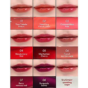 It'S SKIN Tincy All-Day Semi-Matte Lip Stain Tint 0.13oz (05 Manhattan Cherry) - Non-Transfer | Smooth Satin Finish, Rich Pigmentation | Moisturizing, Comfortable Vivid Color for Lasting All-Day