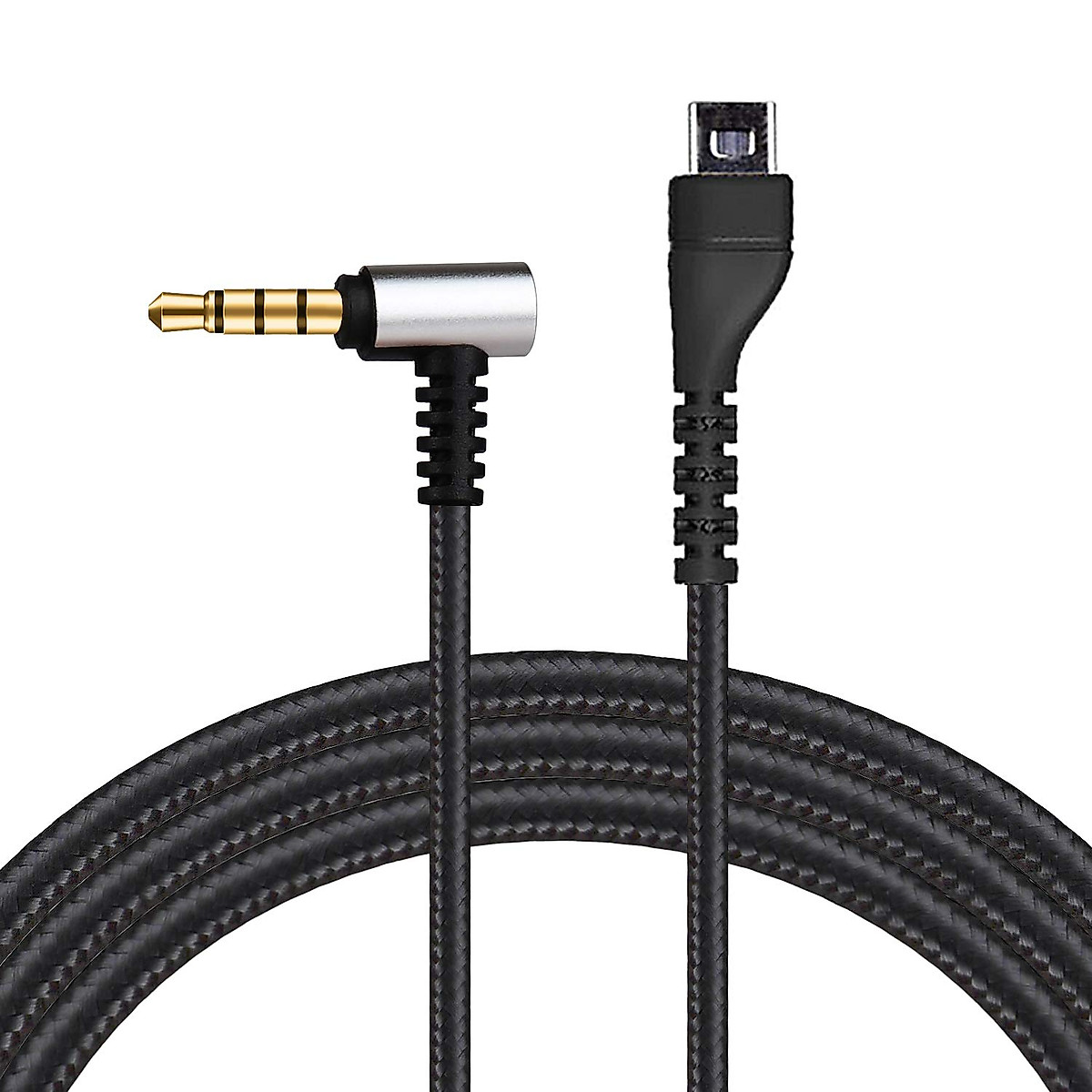 LecLooc Replacement for Arctis Headset Cord, Replacement Audio Cord Compatible with Arctis 3, Arctis 5, Arctis 7, Arctis Pro Wireless, Arctis Pro Gaming Headset 6.5 Feet Nylon Braided