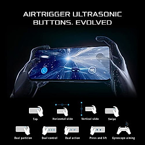 ASUS ROG Phone 6 Pro Cell Phone, 6.78” FHD+ 2448x1080 165Hz, 6000mAh Battery, 50MP/13MP/5MP Triple Rear, 12MP Front, 18GB RAM, 512GB, 5G LTE Unlocked Dual SIM, White, AI2201-18G512G-WH [US Version]