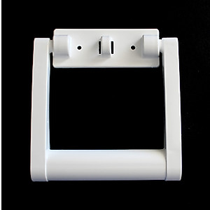 JSP Manufacturing White Aftermarket Plastic Igloo Cooler Replacement Handles for 25-72 qt Coolers 21023 (2)