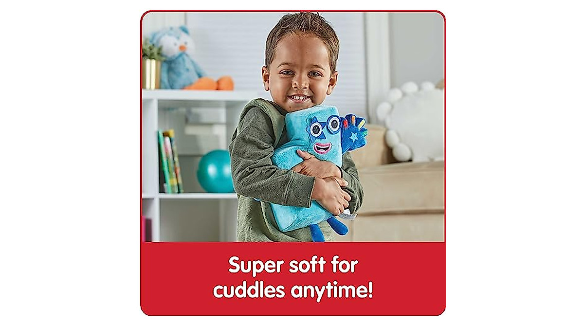 Sing-Along Numberblock Five Plush | Musical Interactive Toy