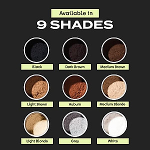 Toppik Hair Building Fibers, Dark Brown Hair Fibers, Hair Thickener for Thinning Hair, Hair Care to Create the Appearance of Thicker Hair, 0.42 OZ Bottle For Unisex