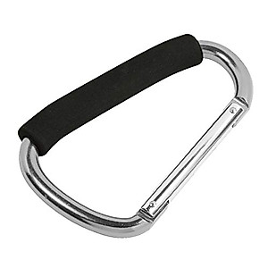 SE Assorted Color Jumbo Aluminum Carabiners (12 PC.) - 1297A-12