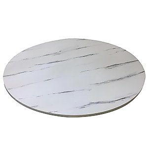 Lazy Susan Turntable For Dining Table, 20" 24" 28" 32" 36" 39" Wood Serving Tray With 360° Smooth Rotation Swivel Base, Easy To Share Food Rotating Serving Plate Round