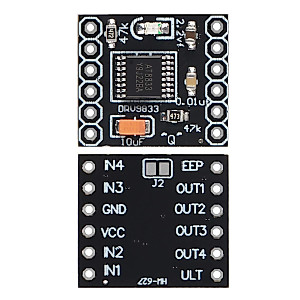 ACEIRMC 8pcs DRV8833 Motor Drive Module 1.5A Dual H Bridge DC Gear Motor Driver Controller Board