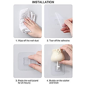 Creative Cute Cat Wall Hook Key Holder,ULemeili Cartoon Coat Wall Hooks for Hanging,Wall Mounted Adhesive Shower Hat Towel Hook,Decorative Kids Room Living Room Bathrooms Towel Hanger,Storage Rack