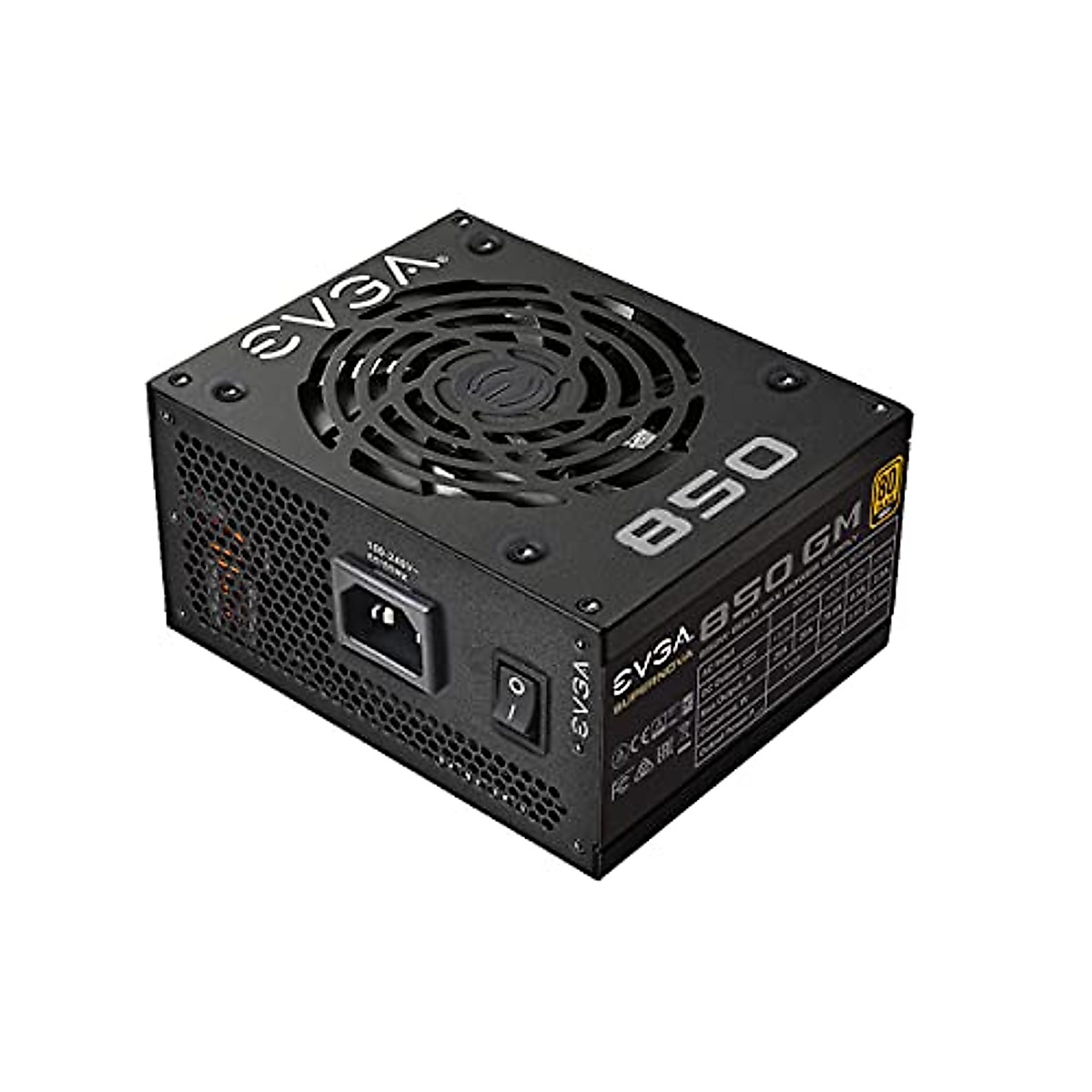 EVGA SuperNOVA 850 GM, 80 PLUS Gold 850W, Fully Modular, ECO Mode with FDB Fan, 10 Year Warranty, Includes Power ON Self Tester, SFX Form Factor, Power Supply 123-GM-0850-X1