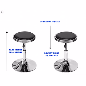 Top Us Video Arcades Full Size Commercial Grade Cocktail Arcade Machine 2 Player Retro 60 Games 22" LCD Screen Tempered Glass 2 Stools Included 5 Year Warranty Black