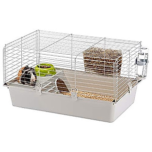 Cavie Guinea Pig Cage & Rabbit Cage | Pet Cage Includes ALL Accessories to Get You Started & a 1-Year Warranty