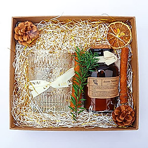 Zwish 1LB Basket Filler Iridescent Film PP Hamper Shreds Paper Shredded Crinkle Confetti for fo Gift Basket, Bags Packaging Filling-White & Gold