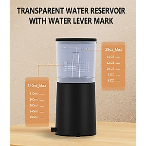 AIKAMI Single Serve Coffee Maker for K Cup & Ground Coffee with Milk Frother, 6 to 14 Oz Brew Sizes, Auto-Off Coffee Machine with Water Reservoir