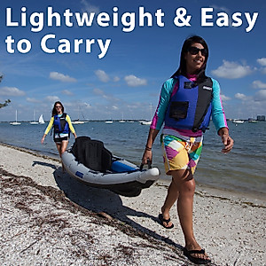 Sea Eagle 385FT FastTrack Deluxe Solo Inflatable Kayak 12'6"