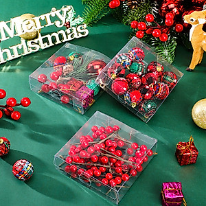 50 Pcs Clear Favor Boxes Gift Boxes Transparent Plastic Individual Macaron Boxes 4 x 4 x 1.2 Inch Clear Treats Candy Boxes for Packaging Dessert Containers Wedding Party Supplies