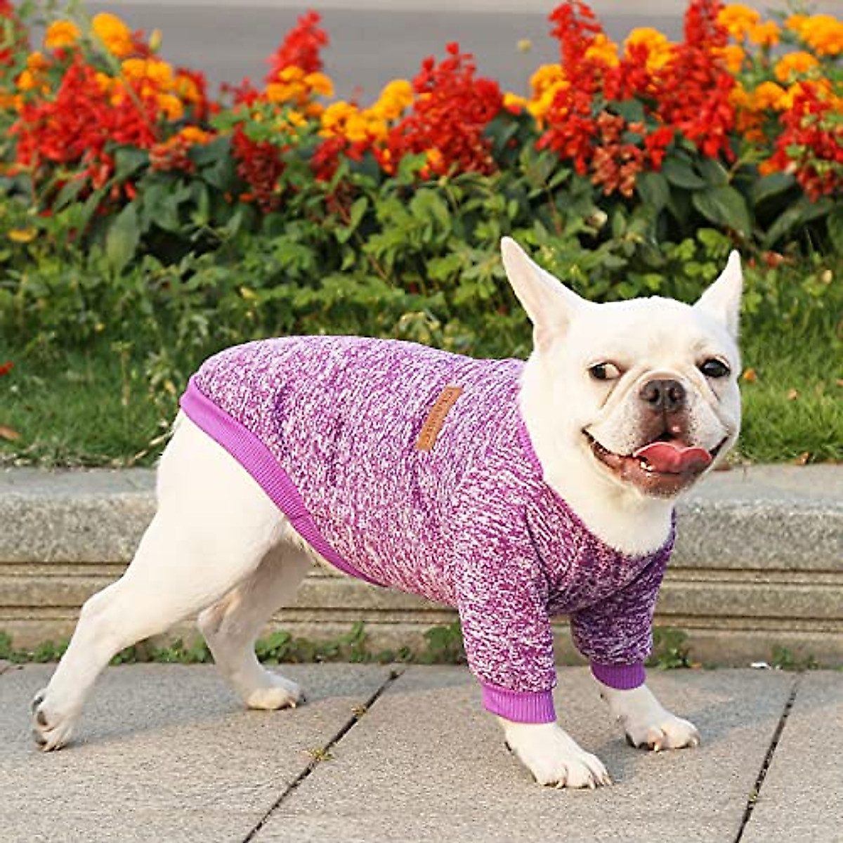 Dog Sweater Classic Dog Sweaters for Small Medium Dogs Warm and Soft Small Dog Sweater Puppy Sweaters for Small Dogs Winter Pet Dog Cat Sweater Clothes for Girls or Boys