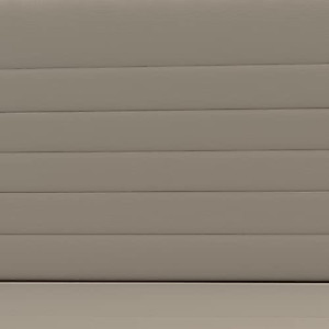 DHP Dillan 69 Inch Futon Sofa Bed, Modern Armless Upholstered Couch Sleeper with Tufted Back and Seat, Full, Tan