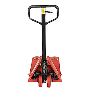 Vestil PM5-2036 Full Featured Pallet Truck, 5500 lbs Capacity, 36" Length x 20" Width Fork