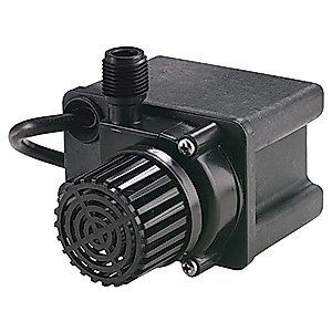 Little Giant PE-2.5F 115 Volt, 1/28 HP, 475 GPH Small Submersible Direct Drive Pump with 6-Ft. Cord, Black, 518600
