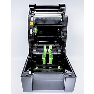 Brother TD-4750TNWB Desktop Direct Thermal/Thermal Transfer Printer - Monochrome - Label Print - Ethernet - USB - Serial - Bluetooth