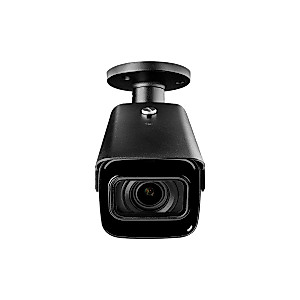 Lorex LNB9282B 4K (8MP) Motorized Varifocal Smart IP Black Security Camera with 4X Optical Zoom and Real-Time 30FPS Recording, 150ft Night Vision, IP67, Black, Camera Only (M. Refurbished)