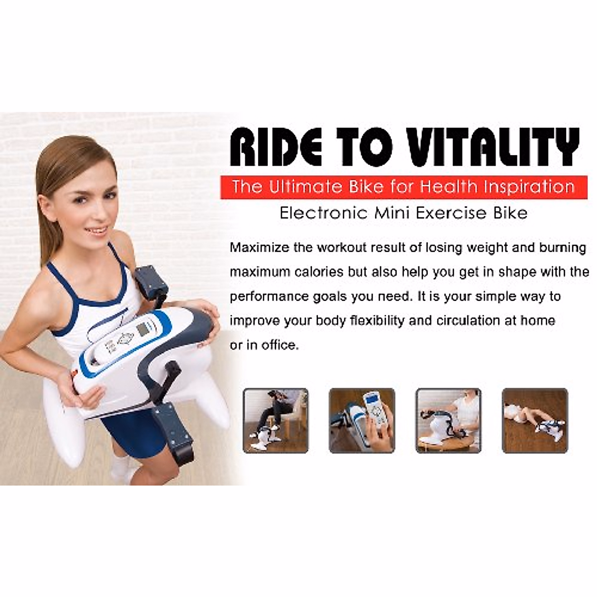 Carepeutic Betaflex Motorized Smart Exercise Bike