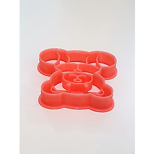 Generico T3D Cookie Cutters Bear Cookie Cutter, Suitable for Cakes Biscuit and Fondant Cookie Mold for Homemade Treats, 3.31 x 3.35In x 0.55In