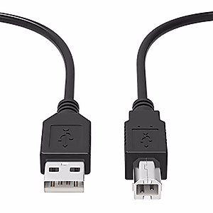 SLLEA 6ft USB PC Data Cable Cord Lead Replacement for AlphaSmart Dana Compact Portable Word Processor