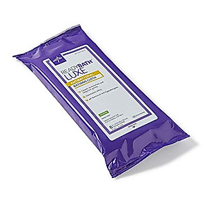 MEDLINE MSC095100H ReadyBath Luxe Total Body Cleansing Heavyweight Washcloths