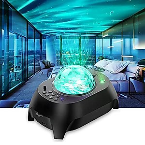 Star Projector & Night Light Projector, 3 in 1 Galaxy Projector with Bluetooth Speaker, with 15 Lighting Modes, Remote Control & Timer, for Kids Adults Decor Bedroom/Party/Gathering/Christmas