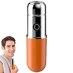 Electric Shaver, Washable Electric Shaver, USB Rechargeable Shaver with Steel Blade, Dry Electric Shaver with Pop Up Trimmer, Electric for Men Boys Adults