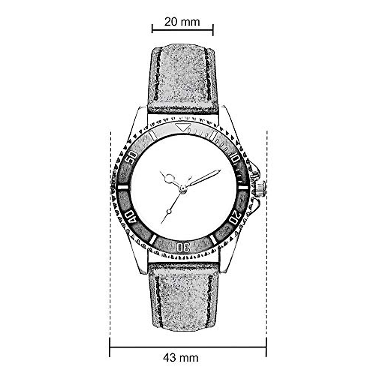 KIESENBERG Watch - Gifts for Ford Mustang VI Fan L-4921