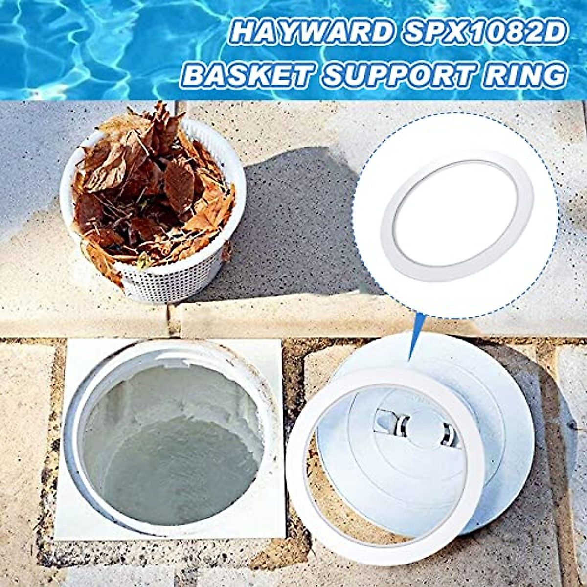 SPX1082D Basket Support Ring Fits SPX1082CA, B152 Basket Replacement for Hayward