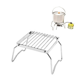 BESPORTBLE Grilling Accessories for Outdoor Grill Barbecue Charcoal Grills Outdoor Grill Accessories Portable Smoker Grill Grilling Basket Pan Backyard Cooking Grill Charcoal Bbq Pocket Metal