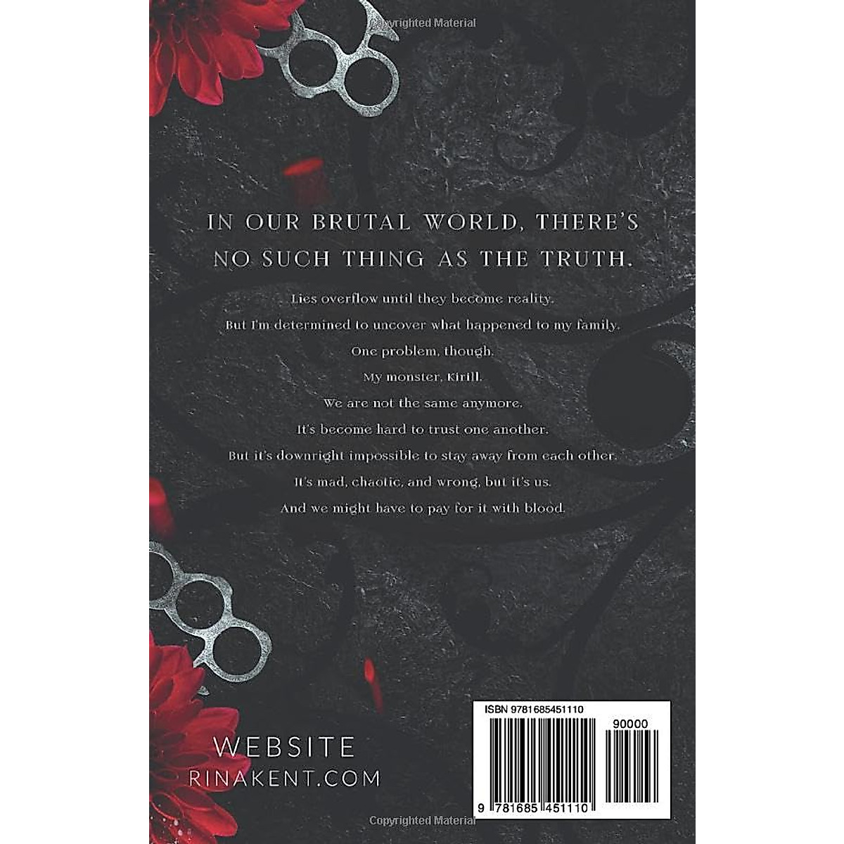 Lies of My Monster: Special Edition Print (Monster Trilogy Special Edition)