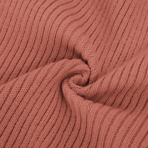 GRACE KARIN Winter Sweater Dress for Girl Christmas Dress Gift for Girl Size 7-8 Years Rust Red