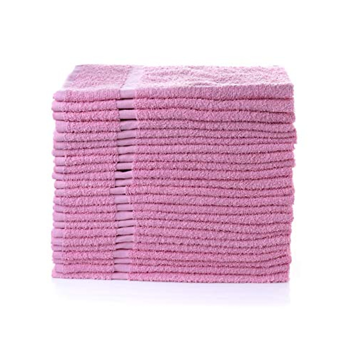 Simpli-Magic Cotton Set, Hand Towels, 16” x 27”, Pinky, Pack of 12