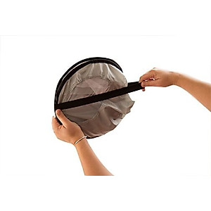 Baby Delight Comfy Canopy Breathe | Grey | Indoor and Outdoor Portable Canopy Mat | Made with 50 SPF Coated Material | Compact & Easy Set Up